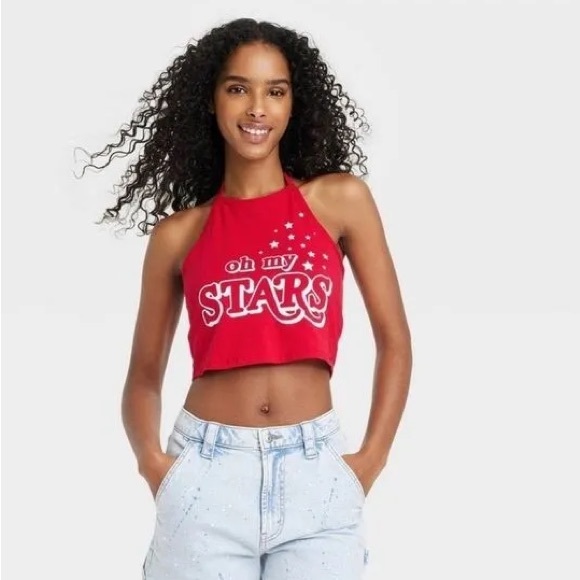 Iml | Tops | Iml Isaac Morris Oh My Stars Halter Top | Poshmark